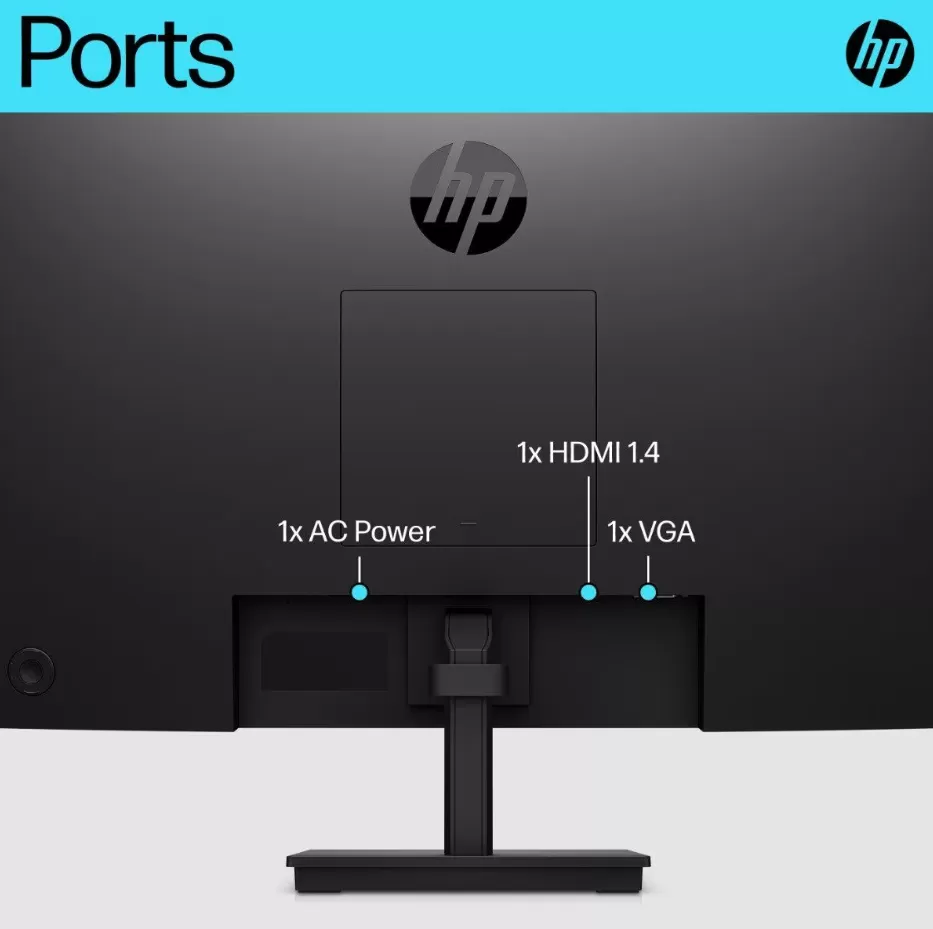 Màn hình vi tính HP P24v 23.8 inch G5 FHD Monitor