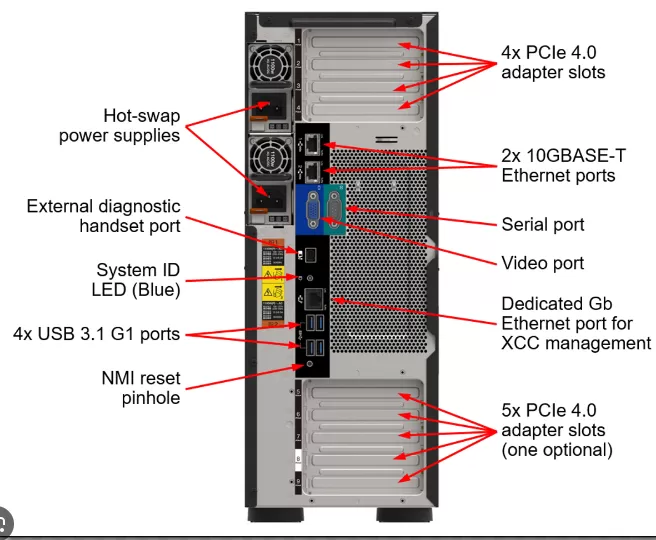 Máy chủ Levono ThinkSystem ST650 V2